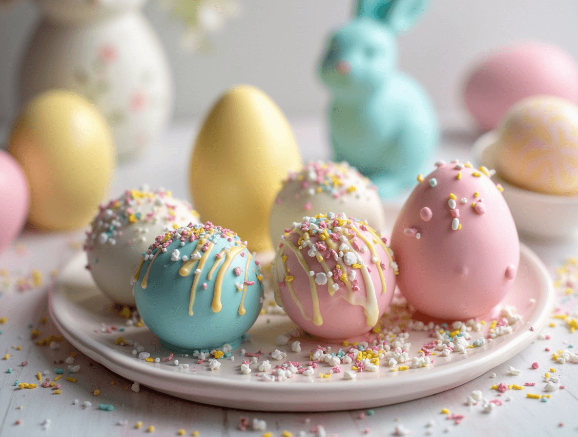 Easter Egg Oreo Cookie Balls