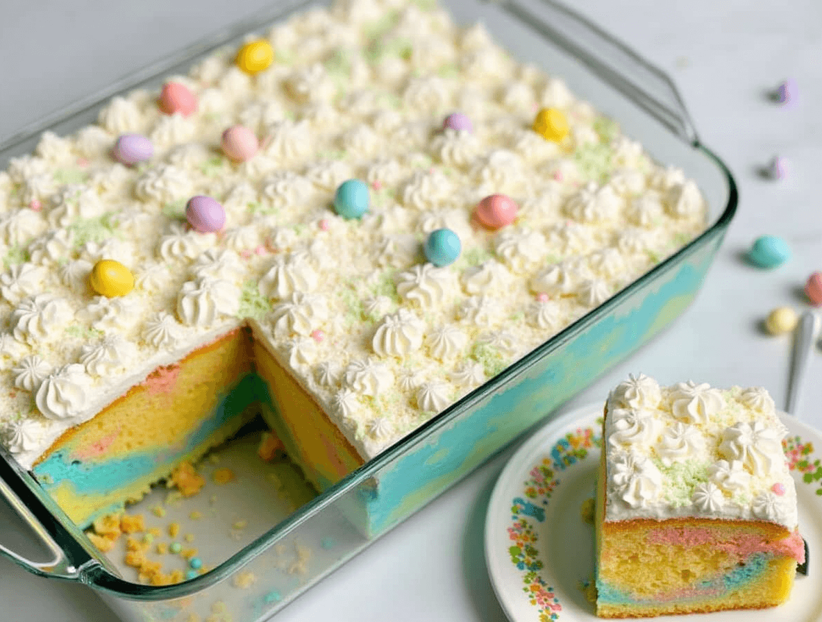 Easter Poke Cake: A Fun and Festive Spring Dessert