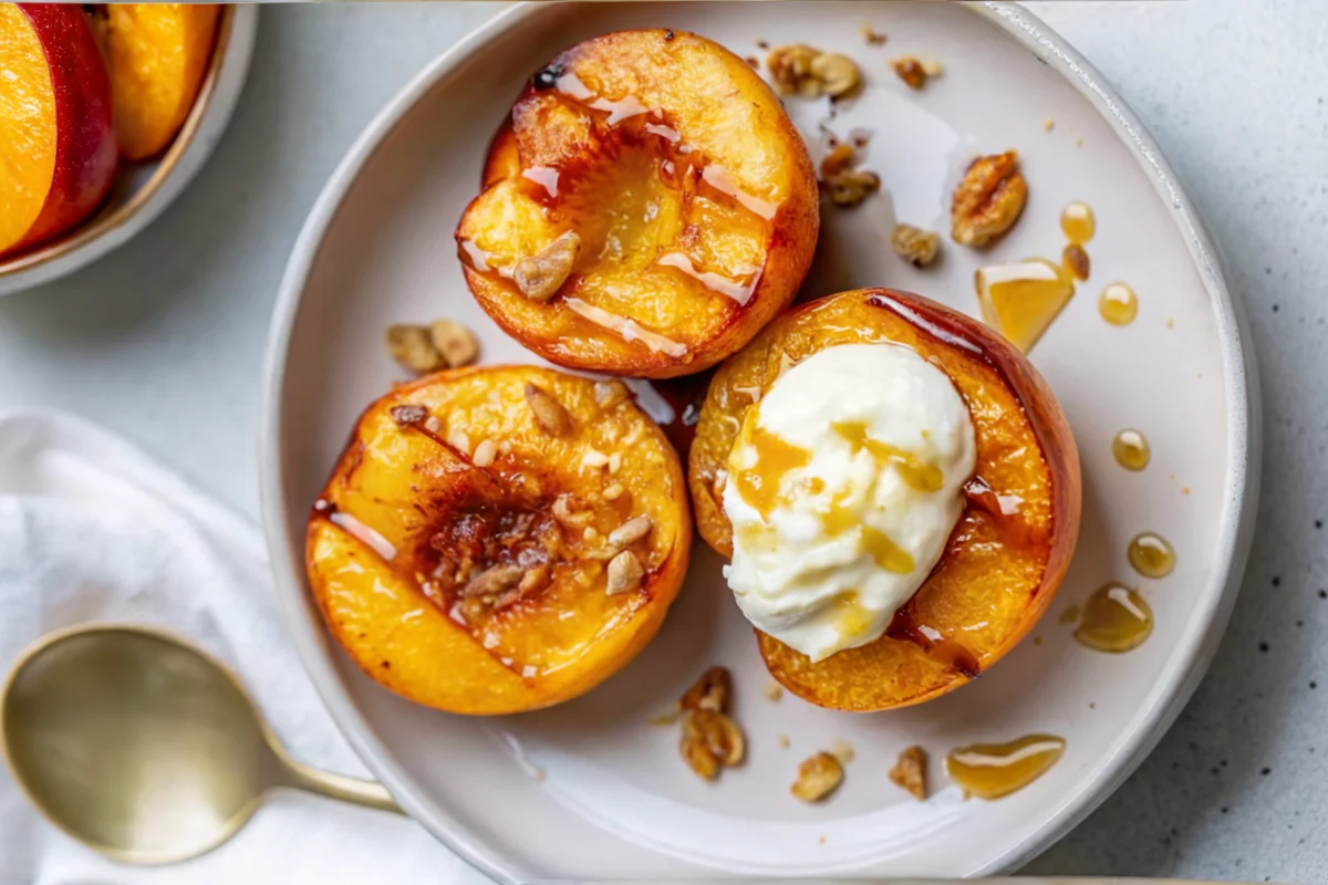 Peach Recipes: How to Make Honey Roasted Peaches