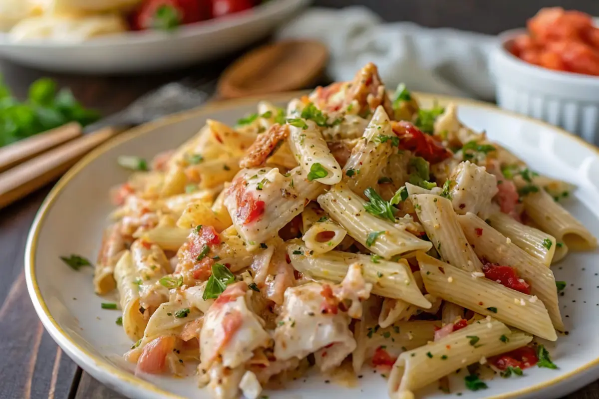Cajun Crab Pasta Salad Recipe