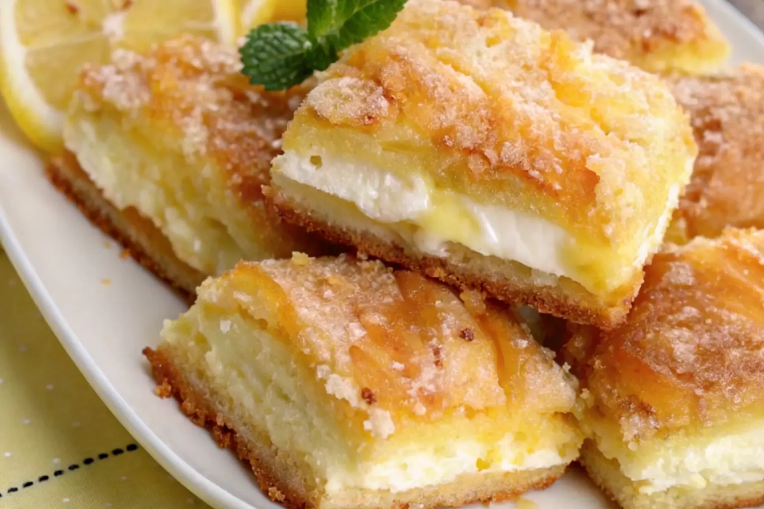 Lemon Cream Cheese Bars