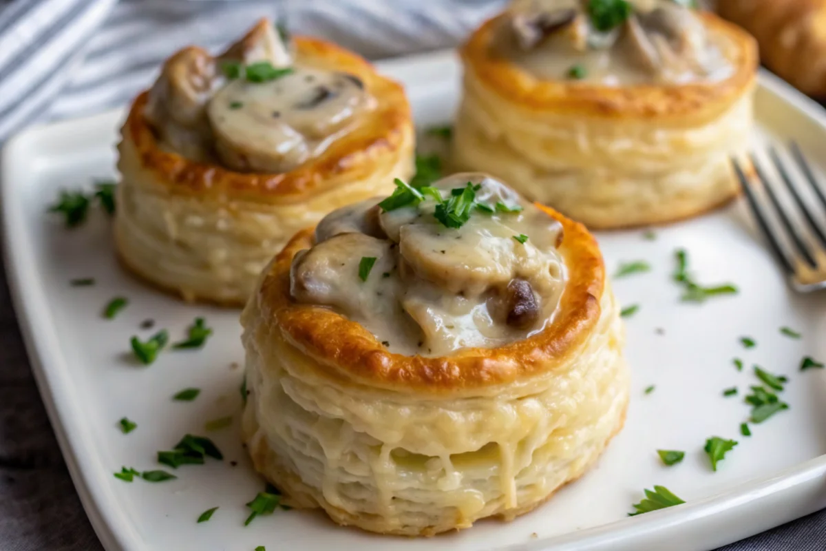 How to Make Creamy Mushroom Vol-au-Vents: A Decadent Yet Simple ...