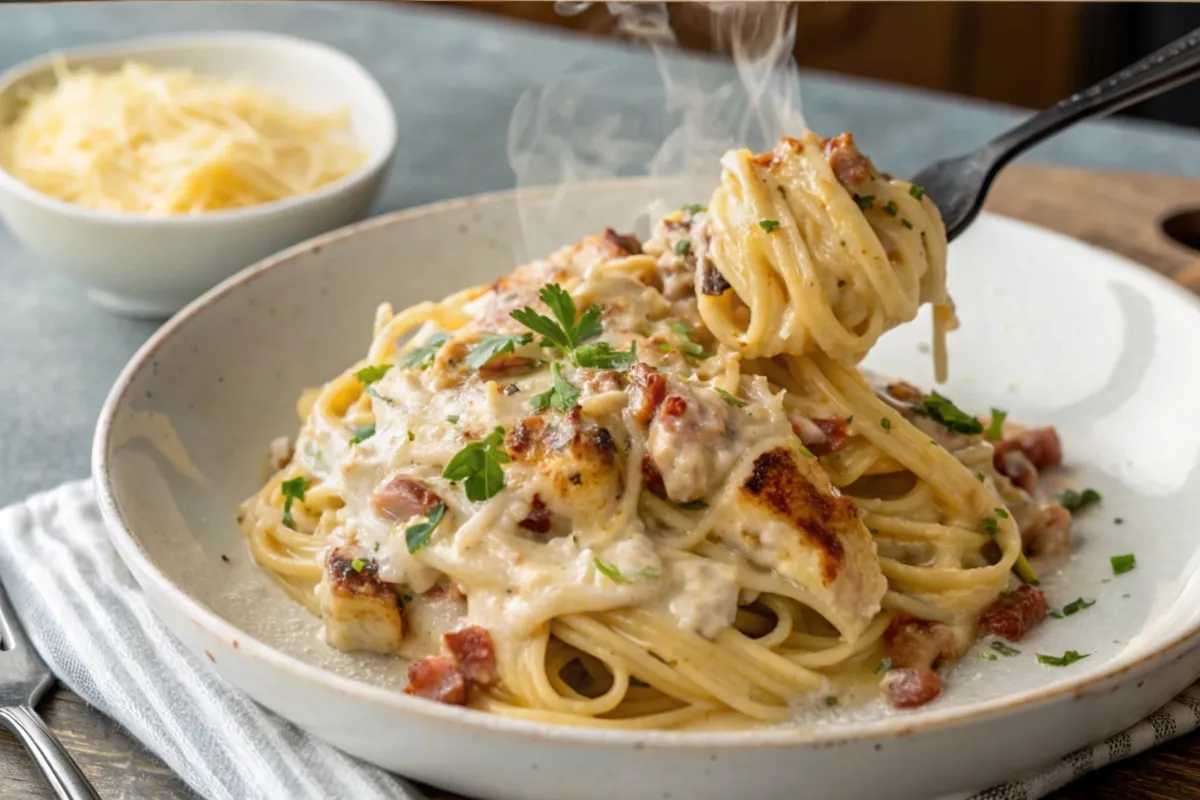 How to Make the Perfect Chicken Carbonara Pasta Bake at Home