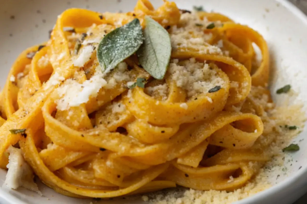 How to Make Creamy Pumpkin Pasta with Sage Butter: A Cozy Fall Comfort ...